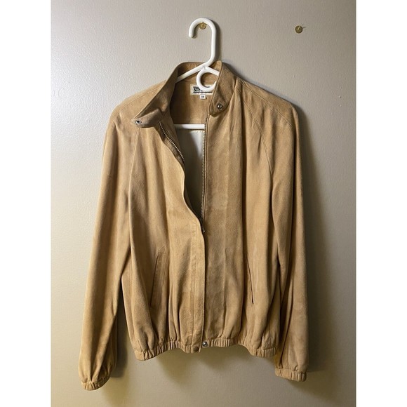 Stetson | Jackets & Coats | Vintage Stetson Leather Jacket Zip Up ...